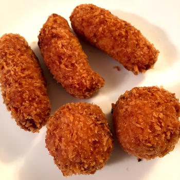 Cuban Inspired Ham Croquettes - Tasting Puerto Rico