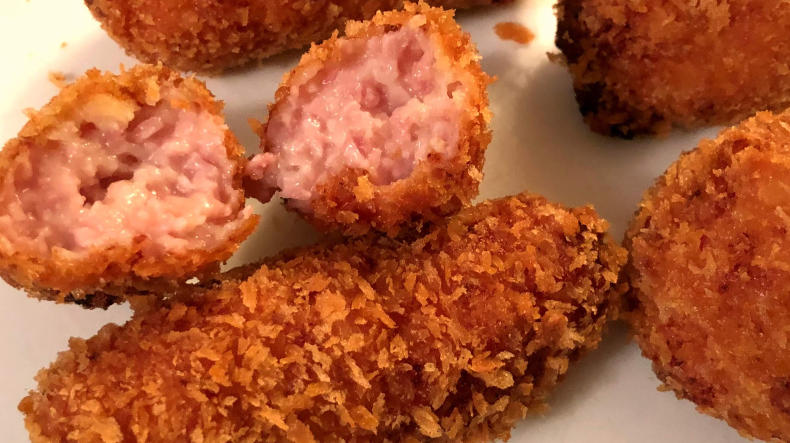 Cuban Inspired Ham Croquettes - Tasting Puerto Rico